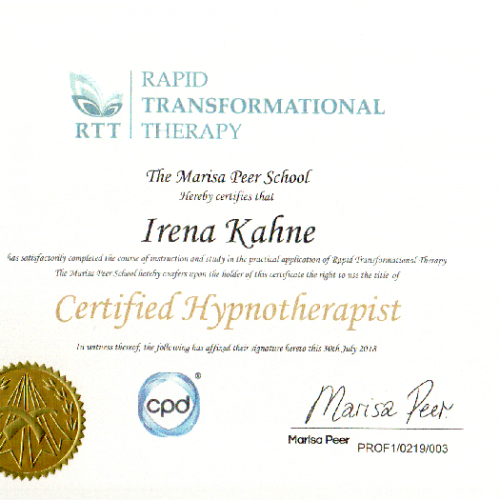 Kdo sem - Irena Kahne